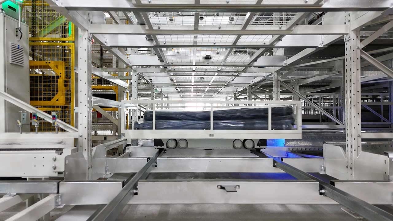 “Smart Storage for Smart Textiles” — 4-Way Pallet Shuttle Powers ...